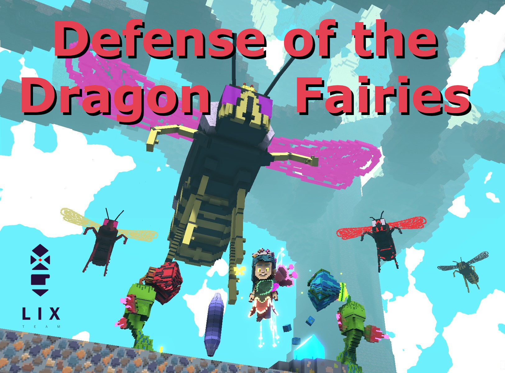 ArtStation - Defense of the Dragon Fairies Team Project