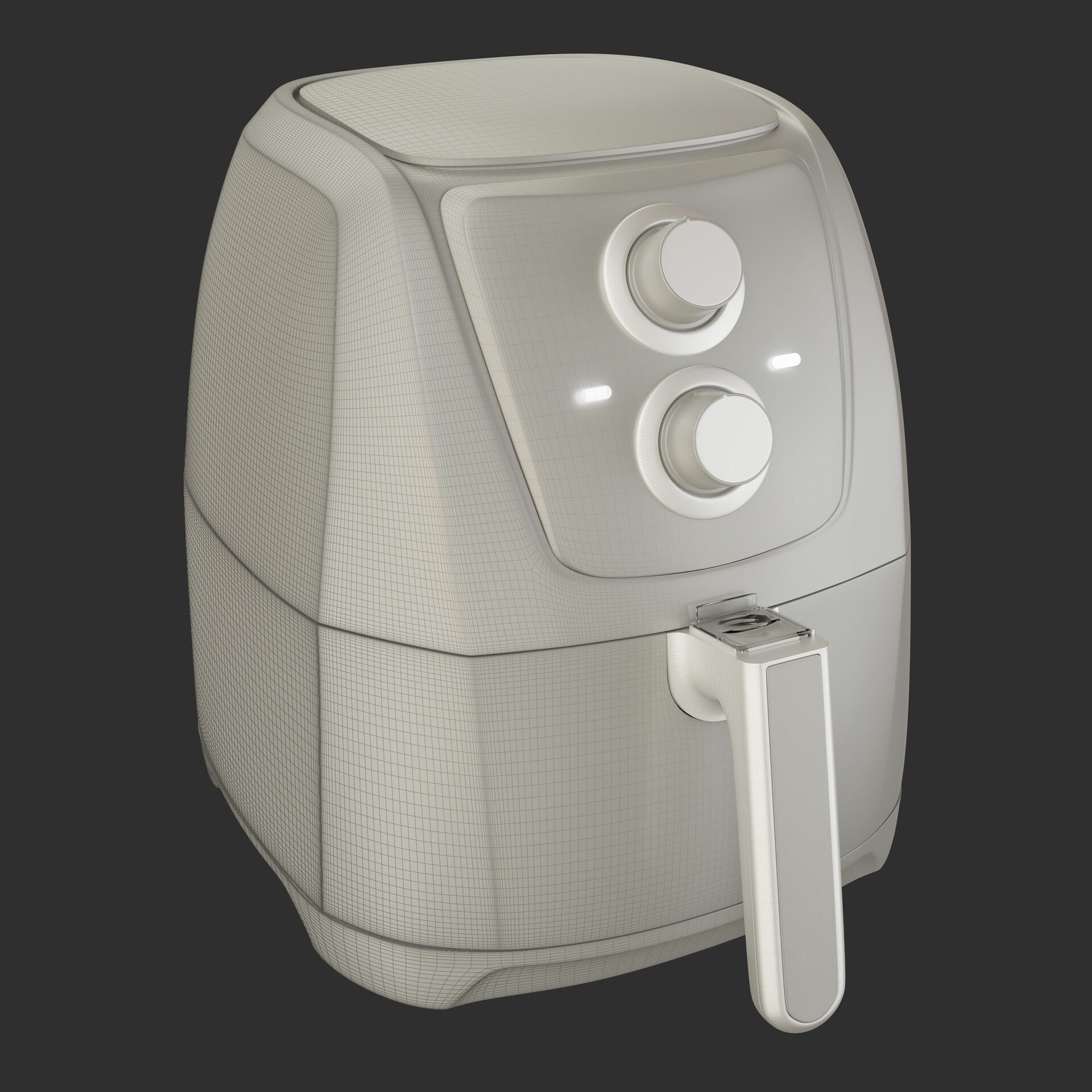 Danilo APA - POLISHOP BRAZIL - Airfryer AllSpace iChef Modeling