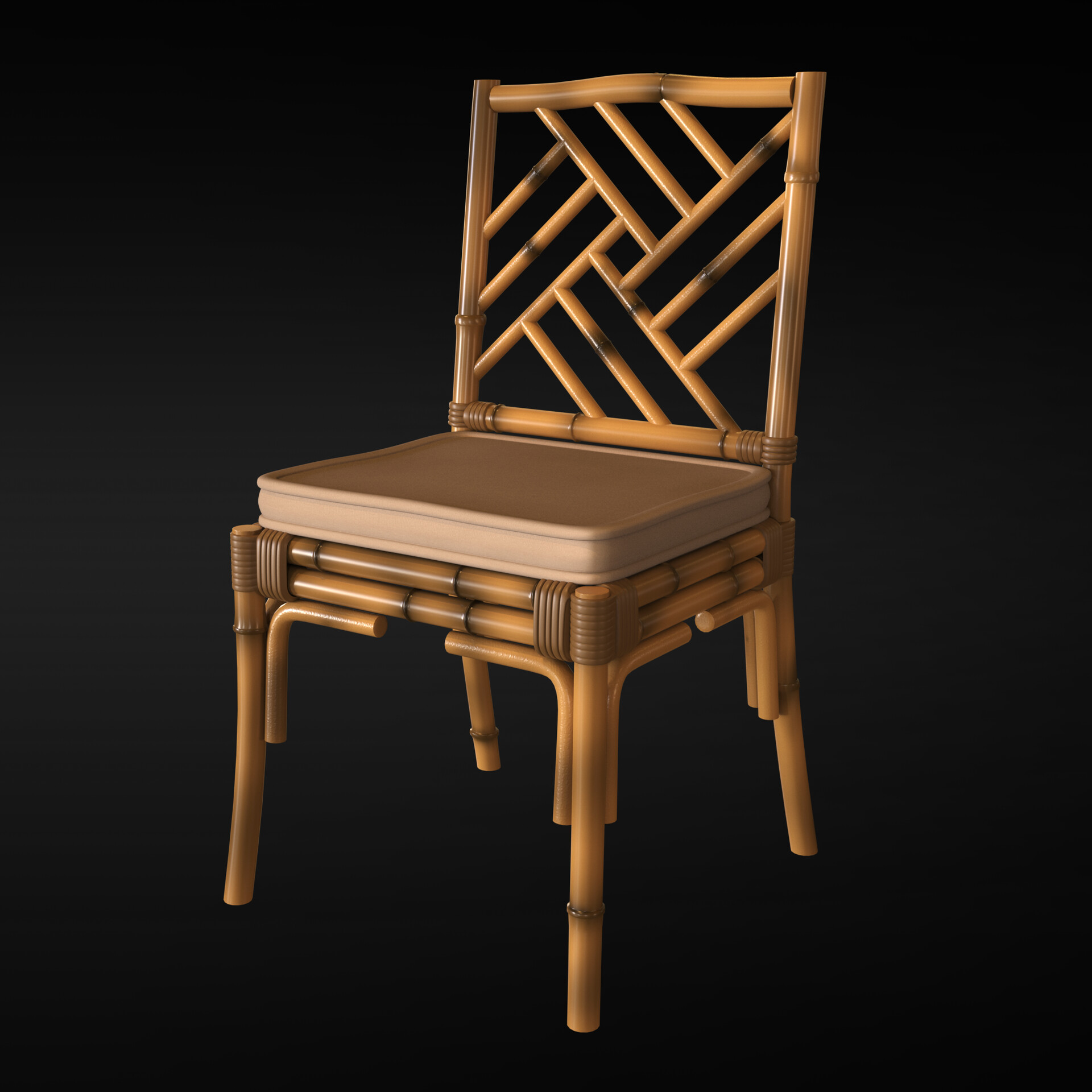 ArtStation - BAMBOO CHAIR