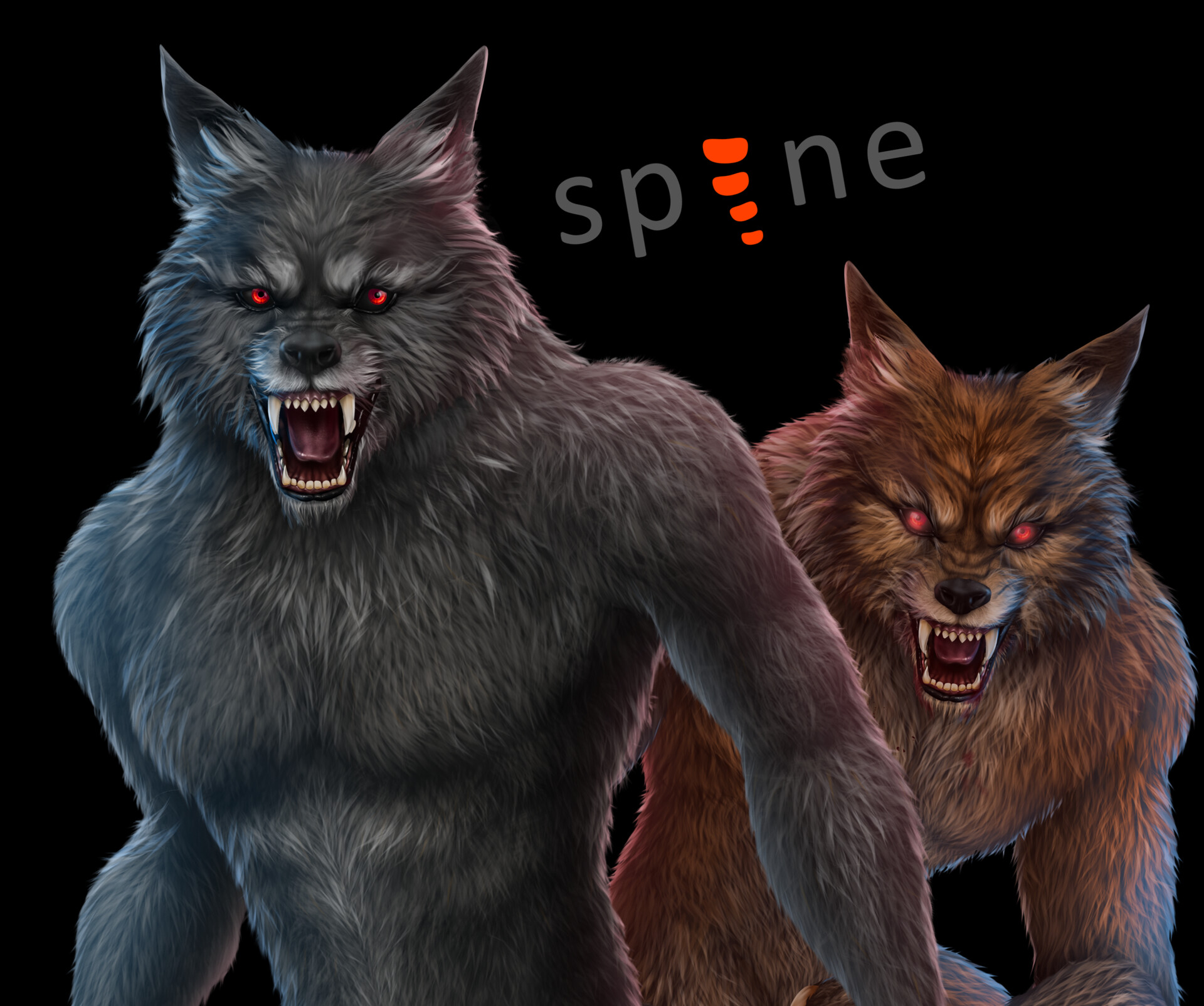 ArtStation - Animatronic Werewolves