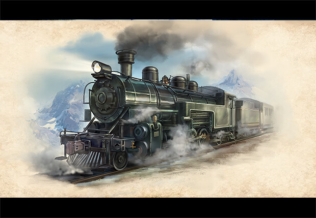 ArtStation - Locomotive