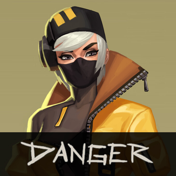 ArtStation - "Danger" Character Design Progression - Idea to Concept Art
