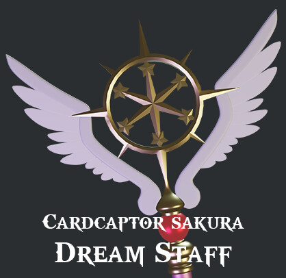 ArtStation - Cardcaptor Sakura - The Dream Staff