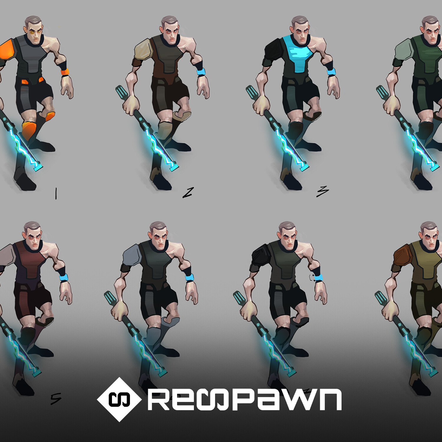 ArtStation - Respawn: Character design & concepts
