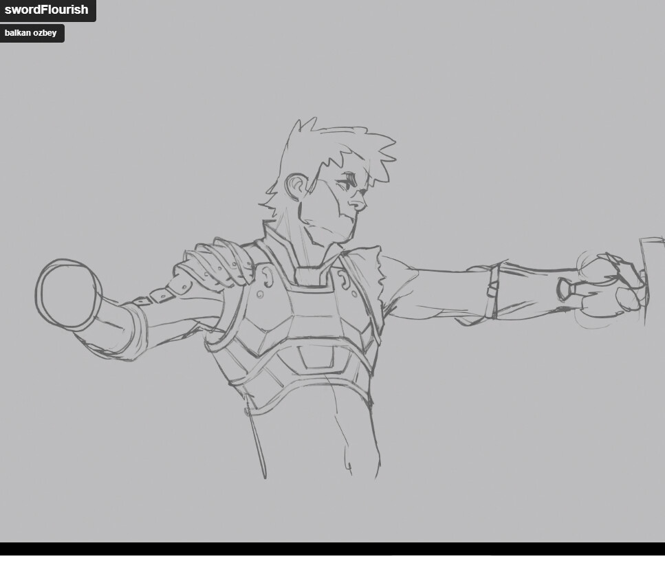 ArtStation - Sword Floursih Animation