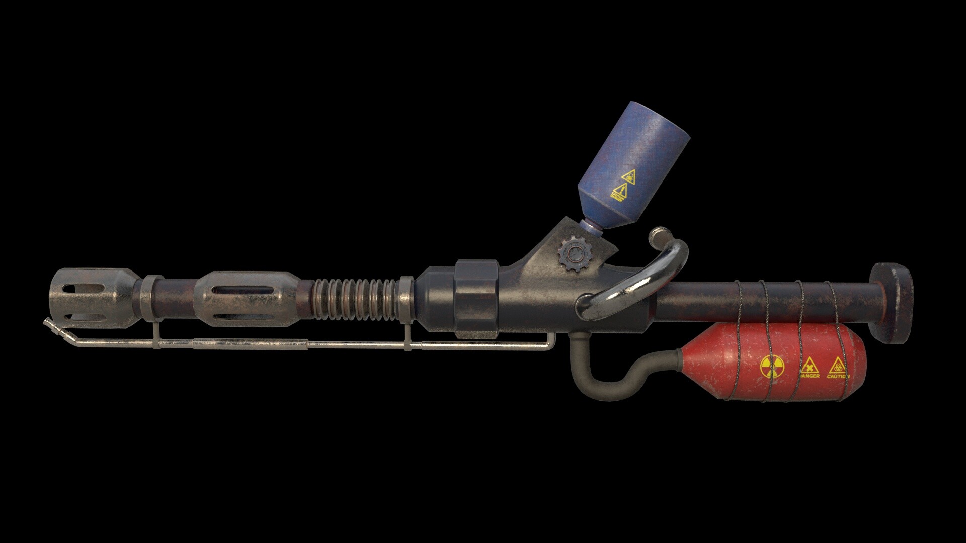 ArtStation - Flamethrower Hardsurface model