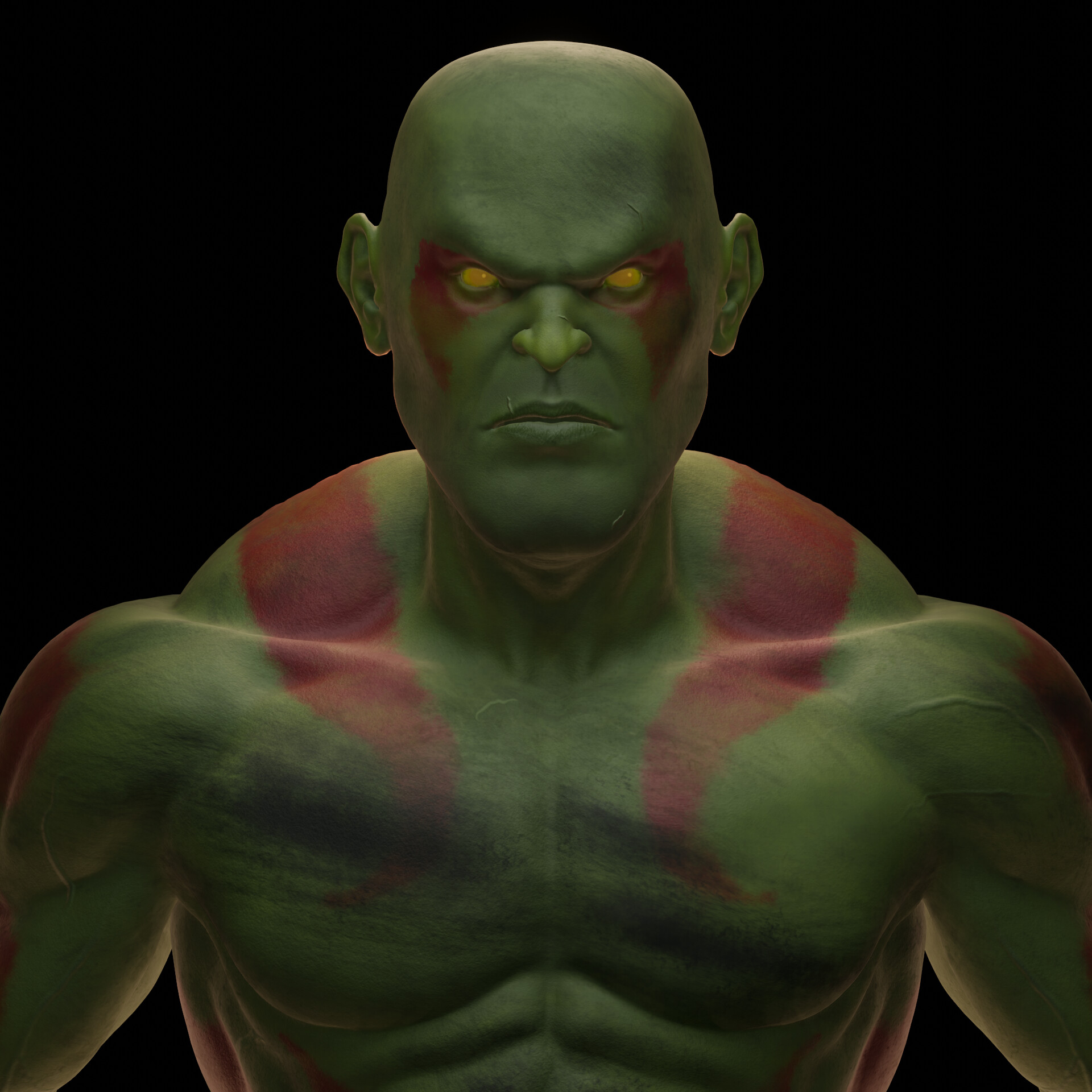 ArtStation - War-Torn Drax