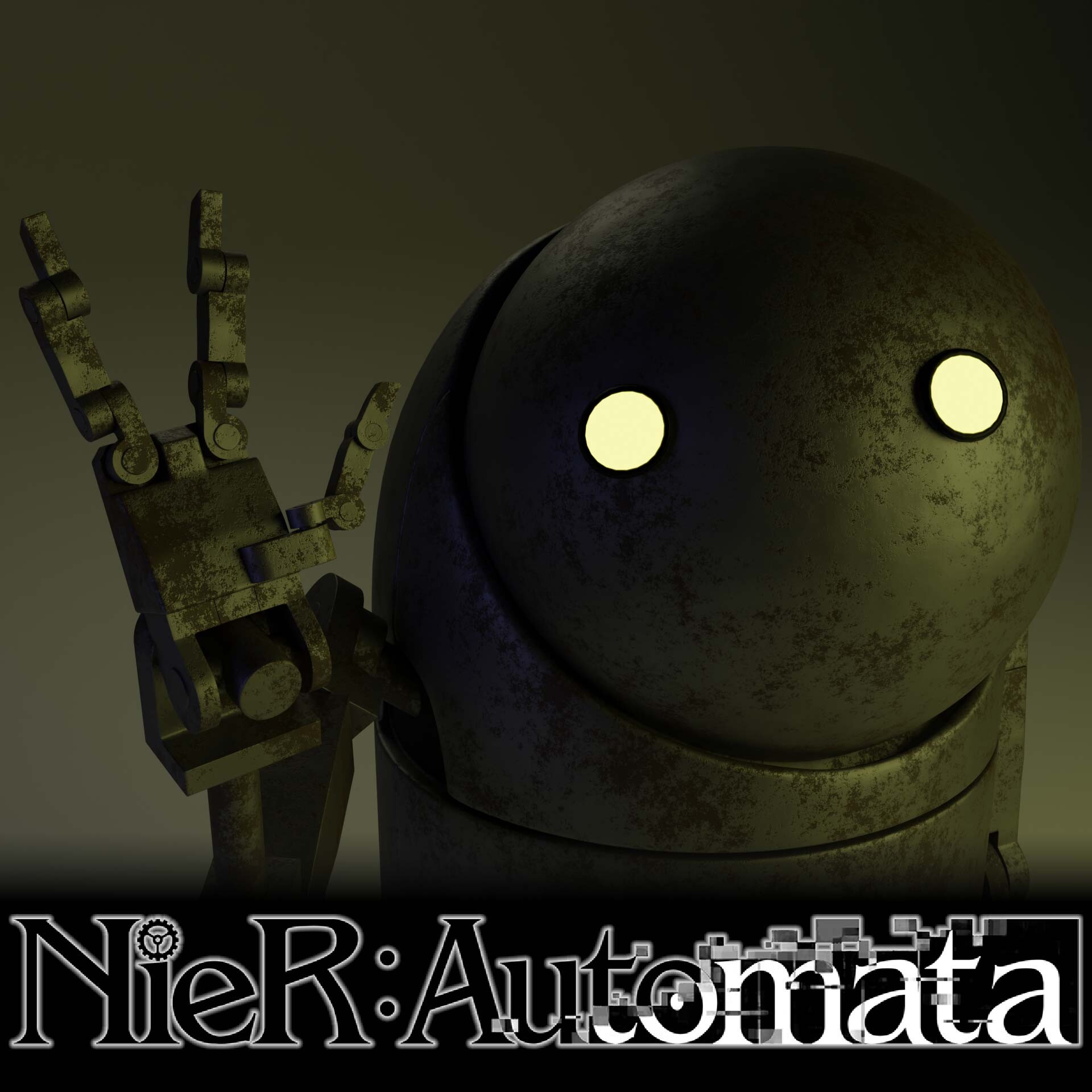 ArtStation - Robot from Nier