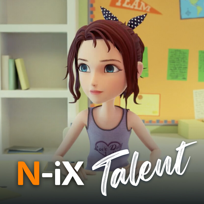 ArtStation - Character Keyframe Animation - by N-iX Game & VR Studio