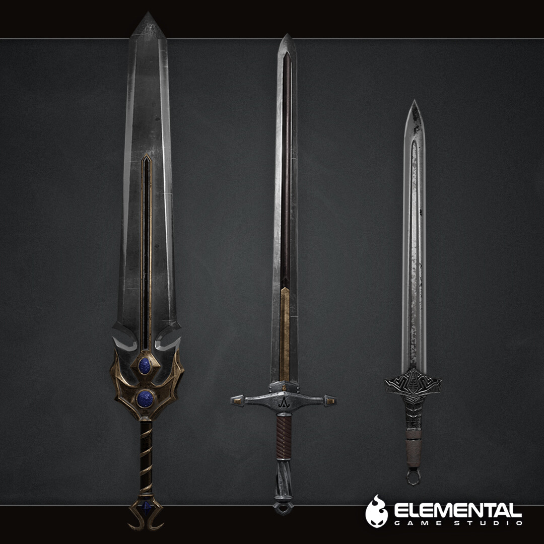 ArtStation - Melee Weapons