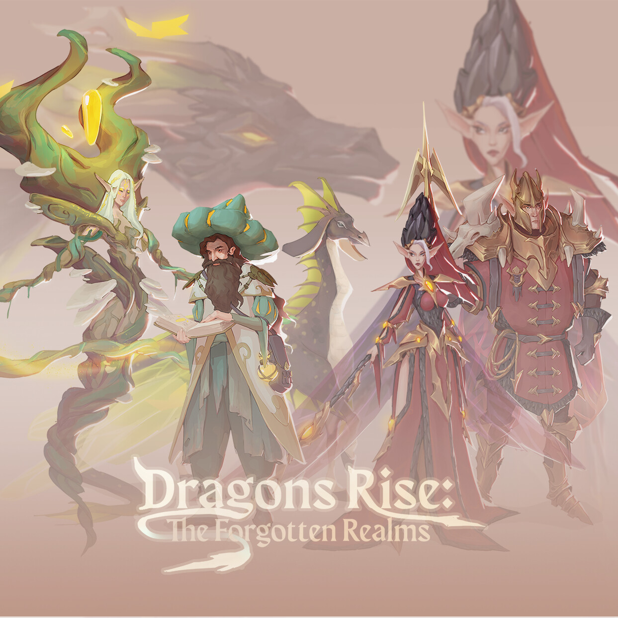 ArtStation - Dragon's Rise: The Forgotten Realms - Character Design
