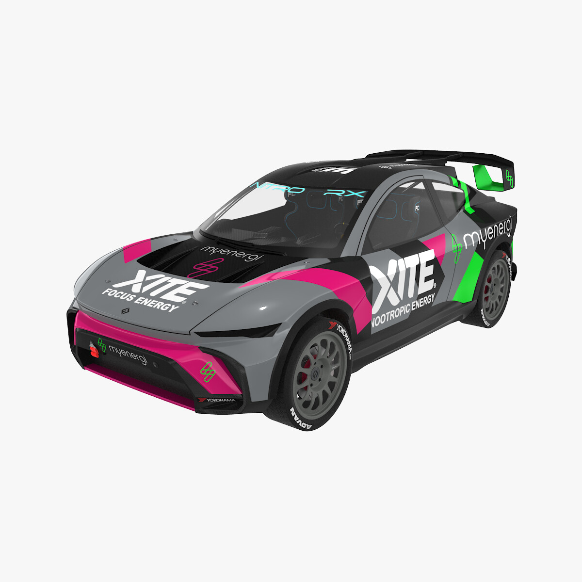ArtStation - 3D model FC1-X Electric Rallycross SUV Kris Meeke Xite ...