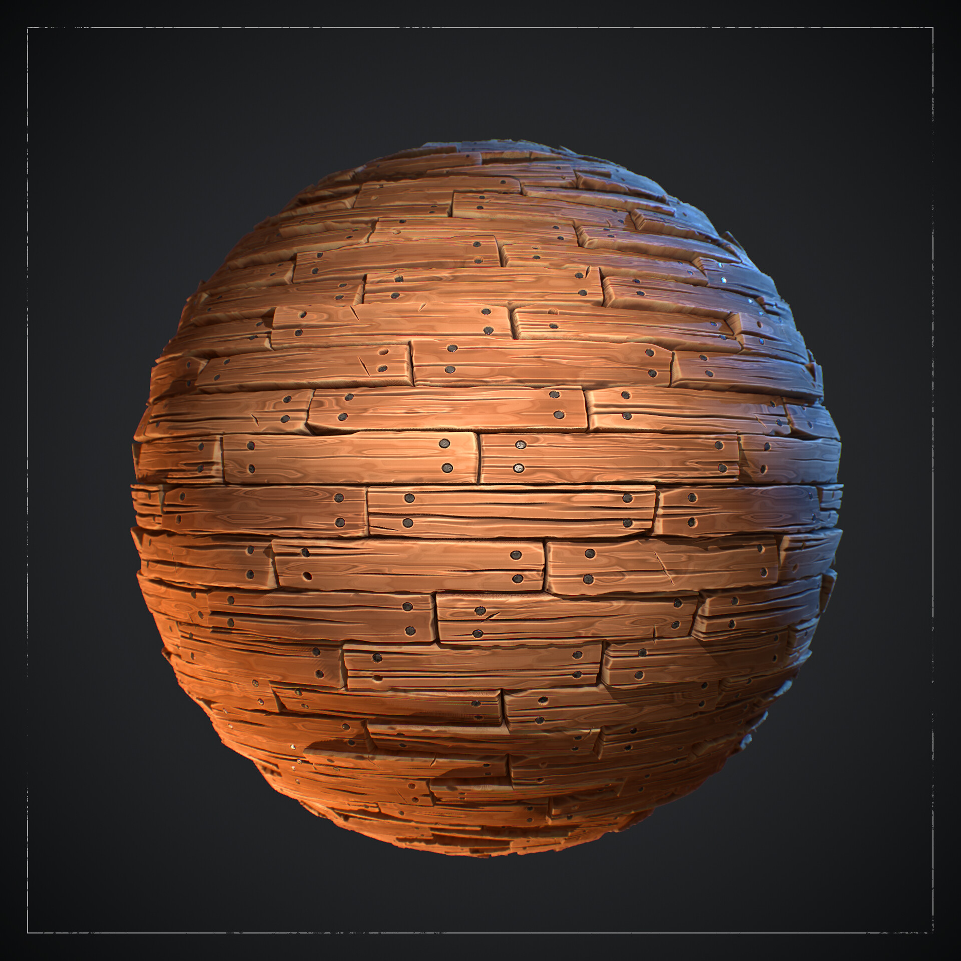 ArtStation - Stylized Wood Planks