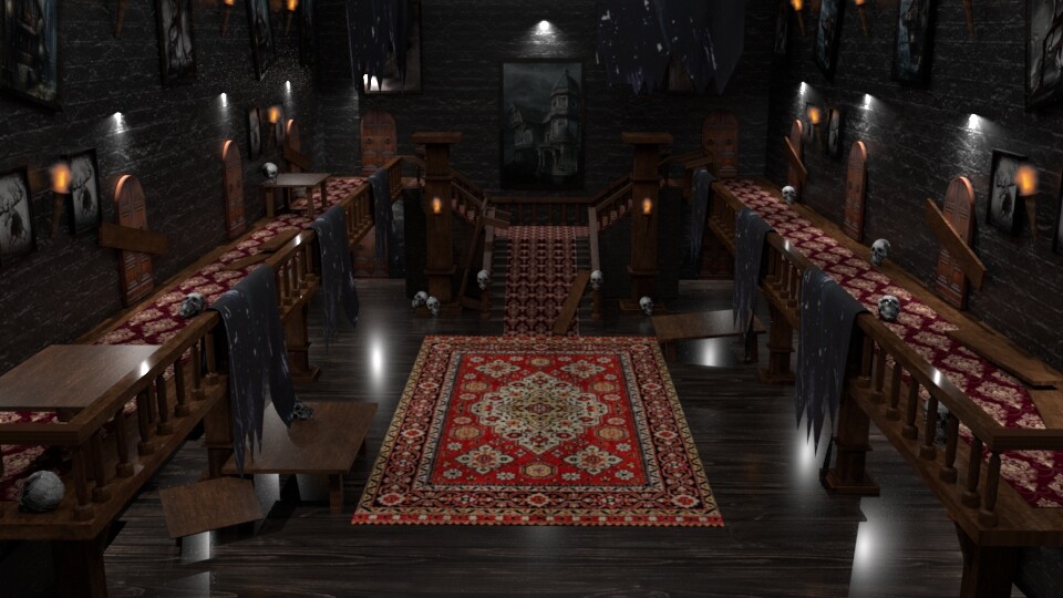 ArtStation - Horror Game Mansion