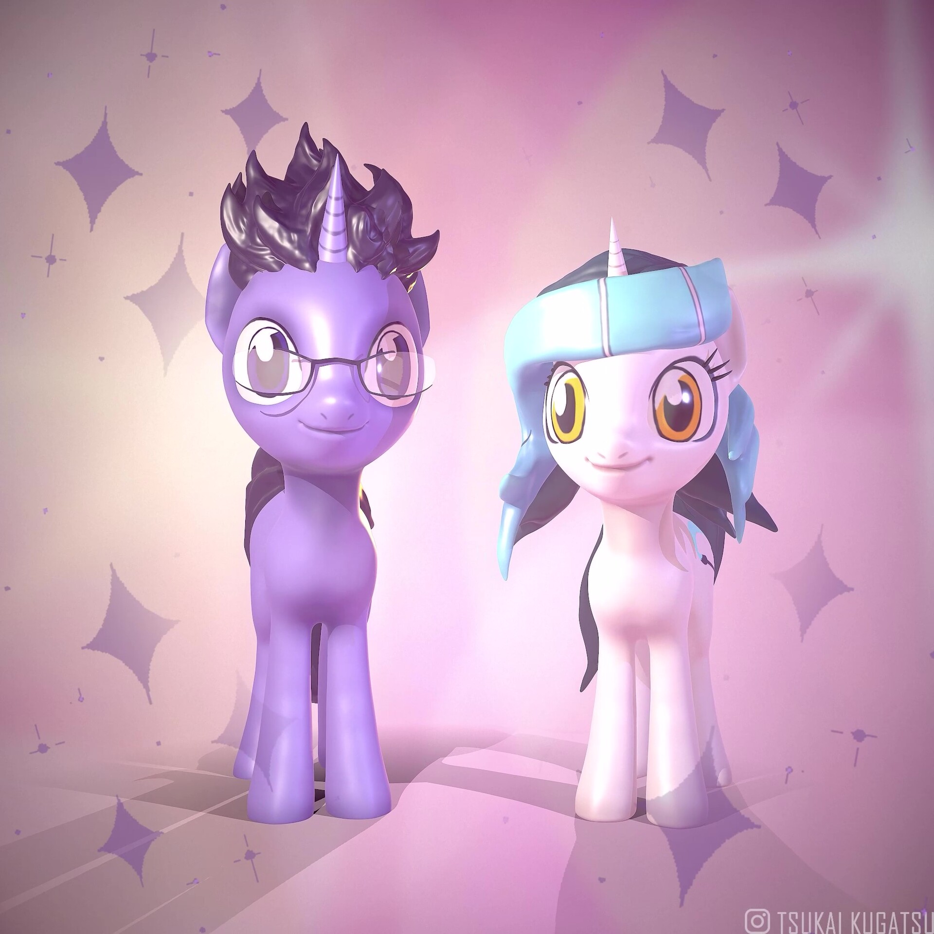 ArtStation - Leonard and Roxie MLP Wedding Figure