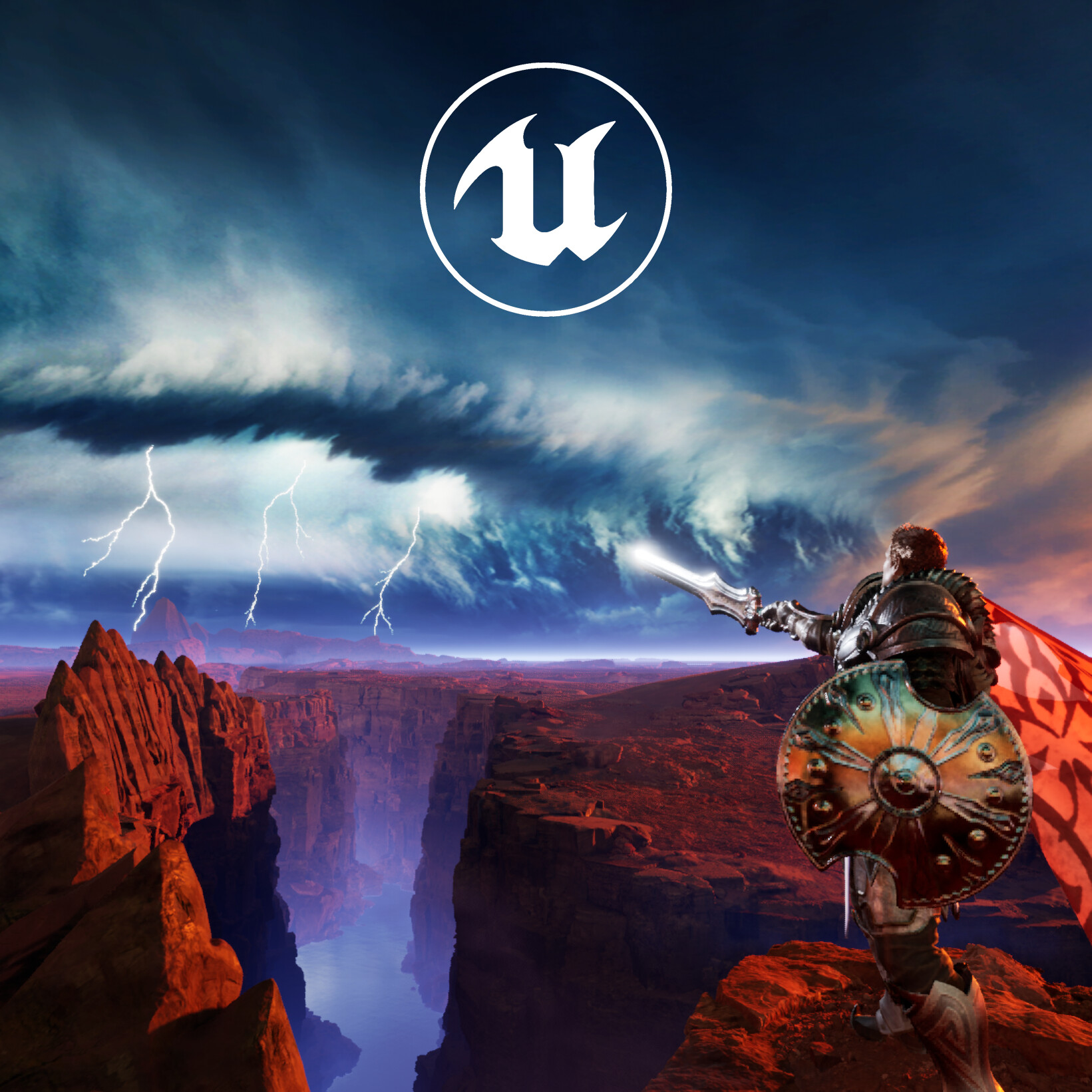 ArtStation - Shattered Plains UE5