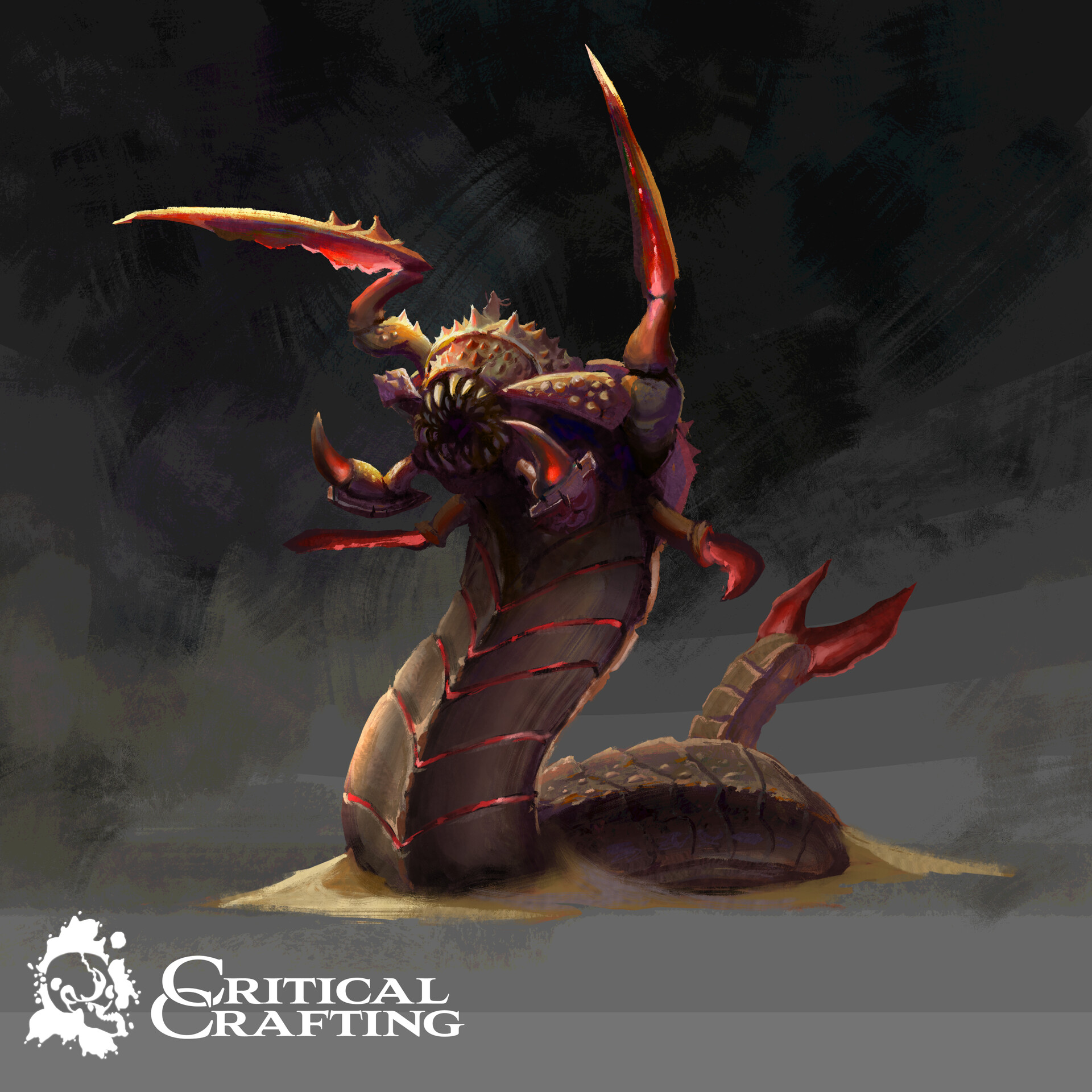 ArtStation - Sand Worm- Critical Crafting