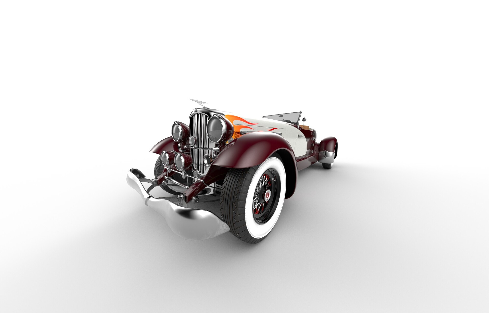 ArtStation - 1933 Duesenberg SJ Speedster