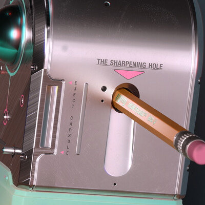 ArtStation - Deluxe Pencil Sharpener