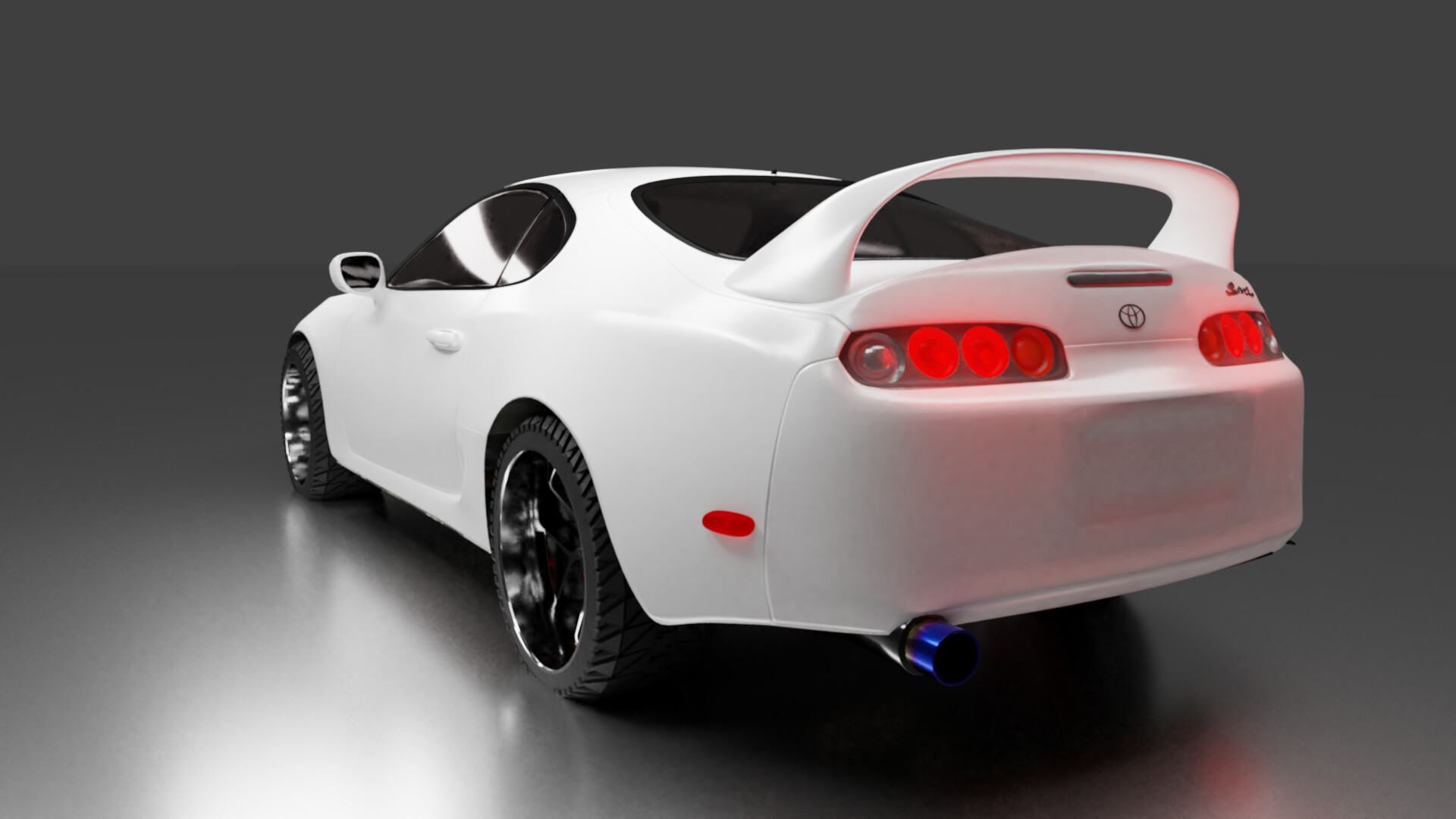 ArtStation - 1998 Toyota Supra MkIV