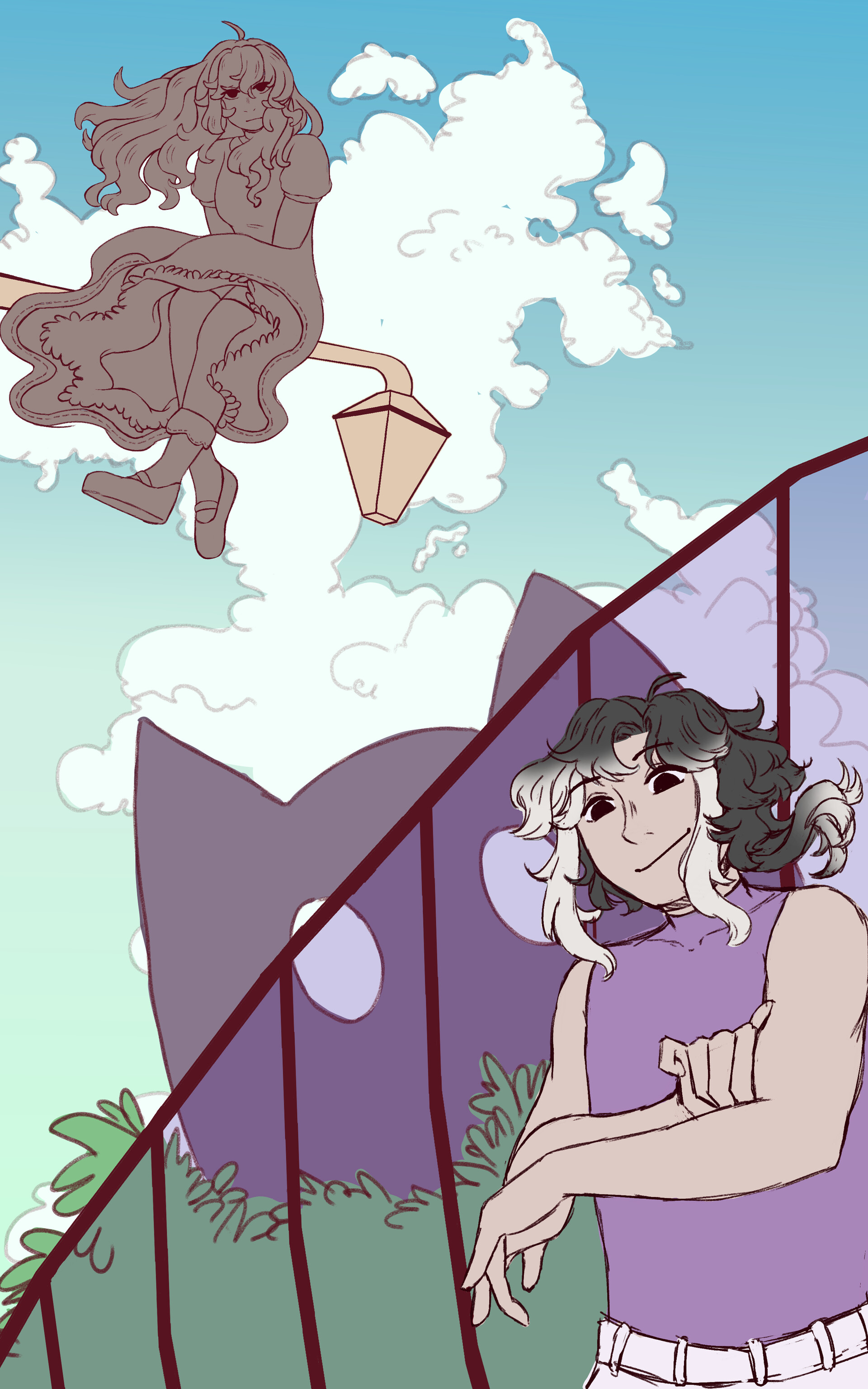 ArtStation - [OCs] Giant Cat God - original story