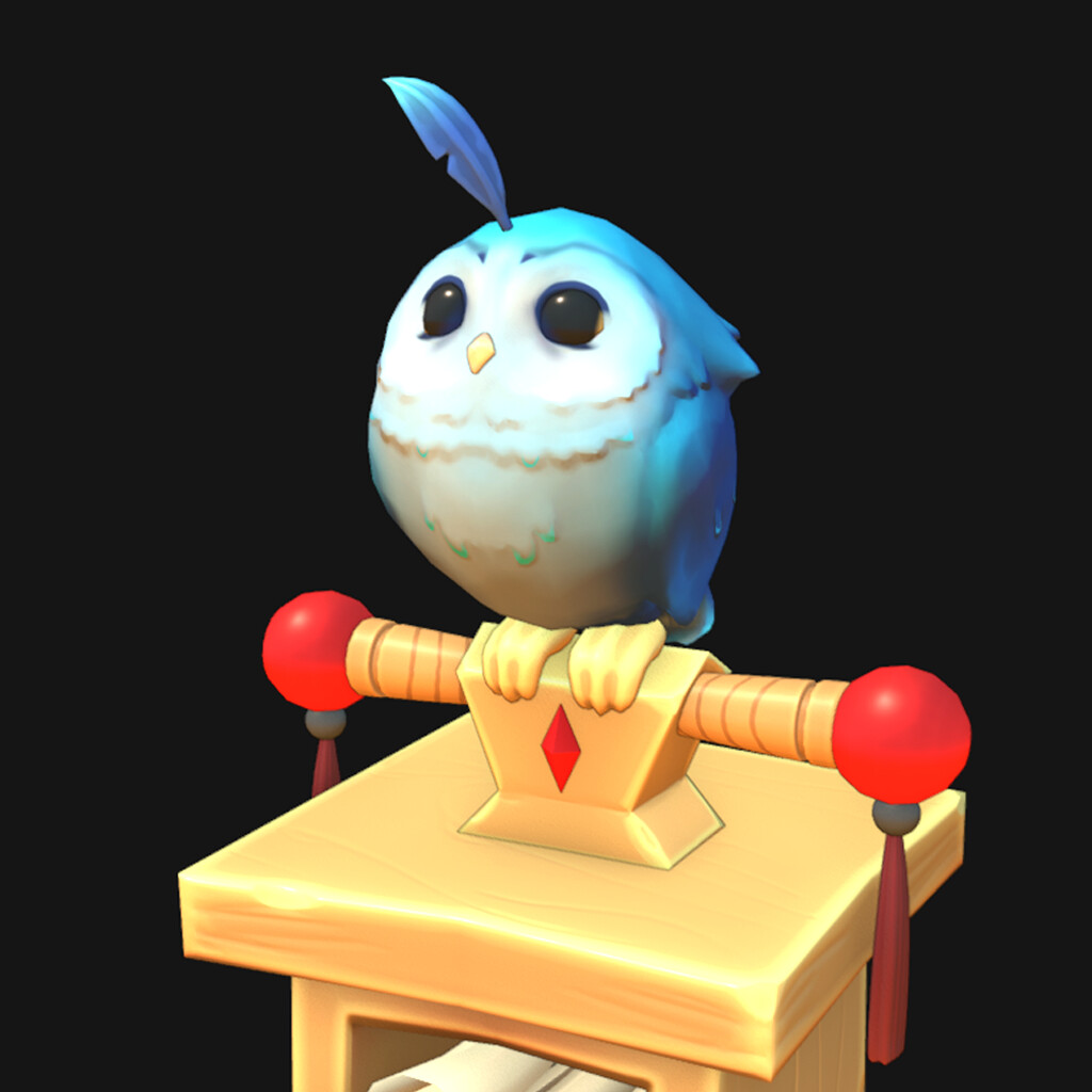 ArtStation - Owl messenger