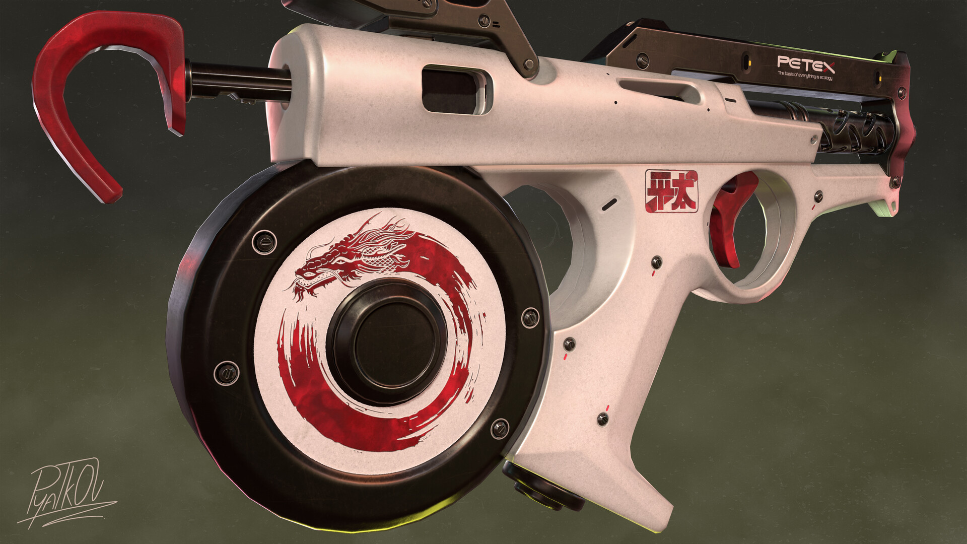 ArtStation - PETEX handgun by concept art