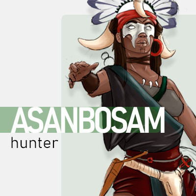 ArtStation - Asanbosam Hunter ⚫