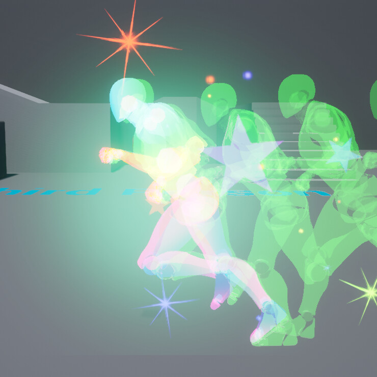 ArtStation - Rainbow Star Power VFX