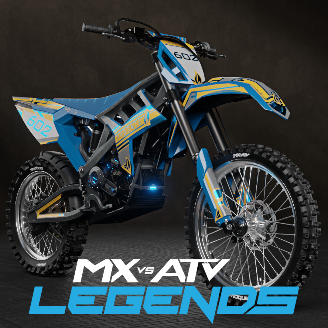 ArtStation - Future Concept Dirt Bike | PHX 450F