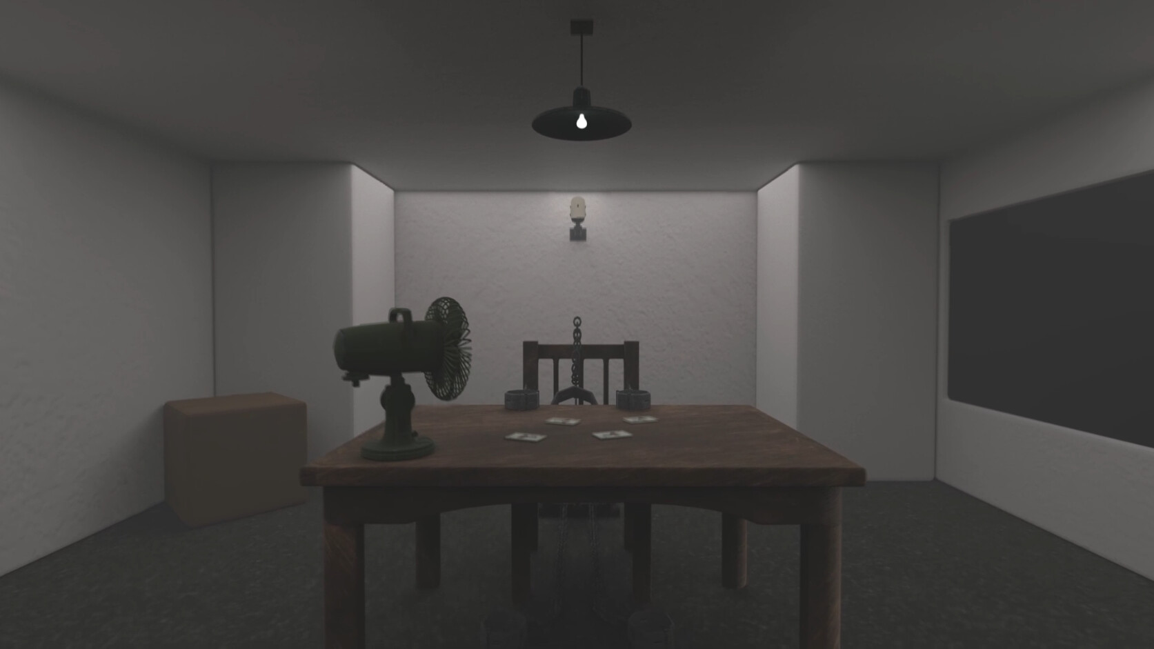 ArtStation - Set Design: The Dark Knight Interrogation scene