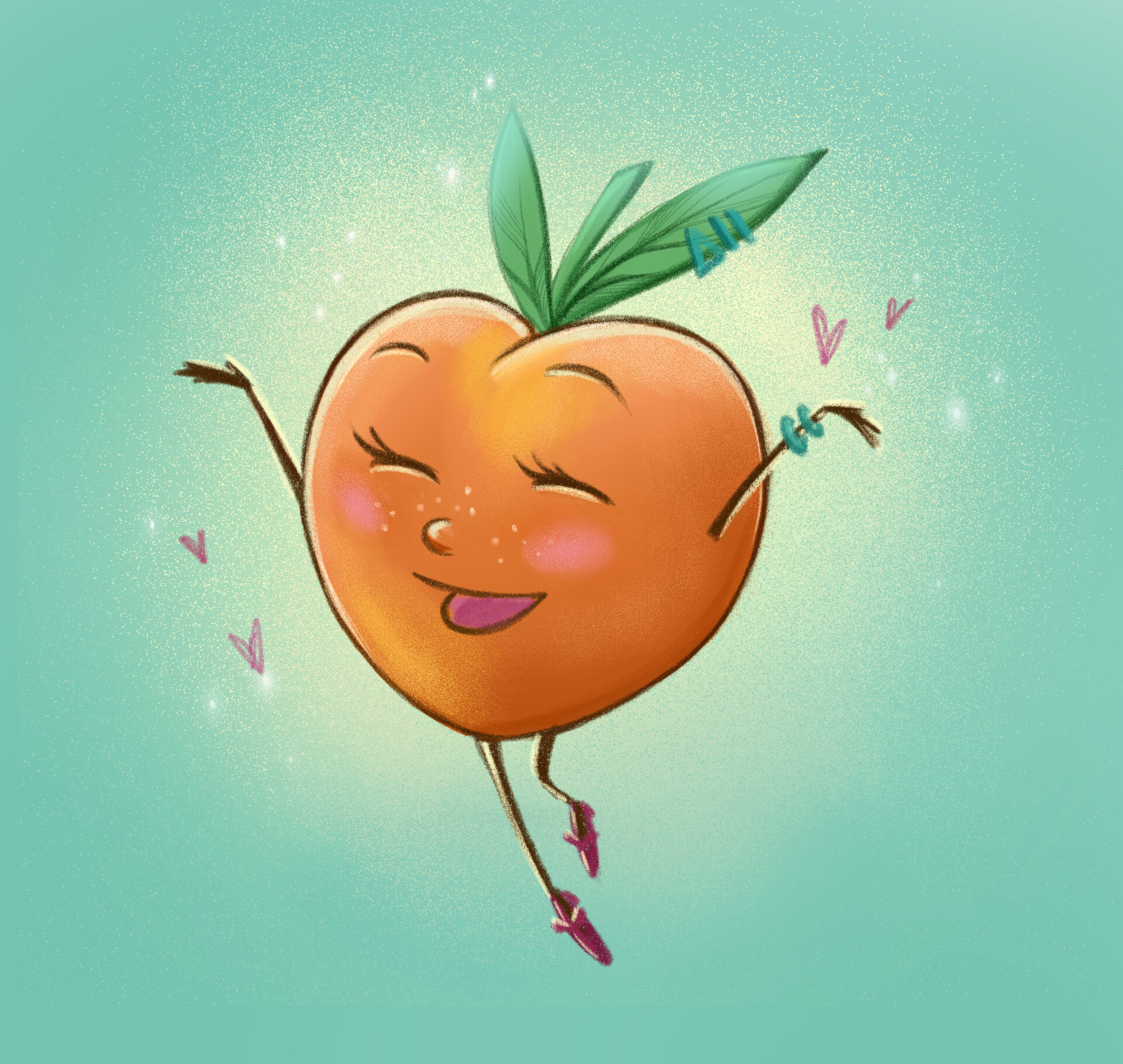 ArtStation - Mascot for beauty salon (brand character)