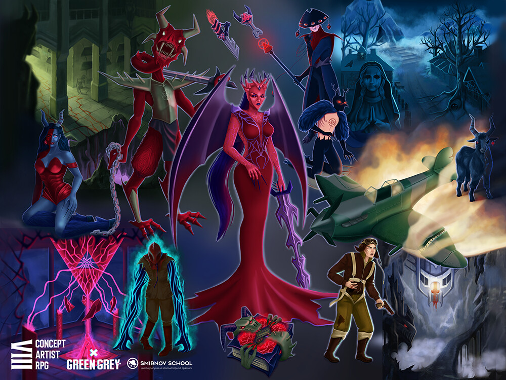 ArtStation - Rpg concept artist