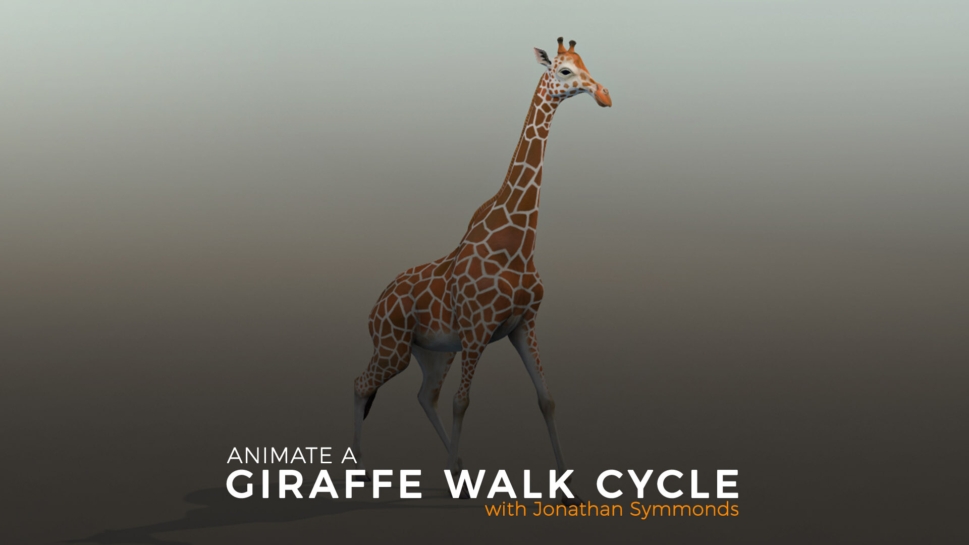 ArtStation - Animate a Giraffe Walk Cycle