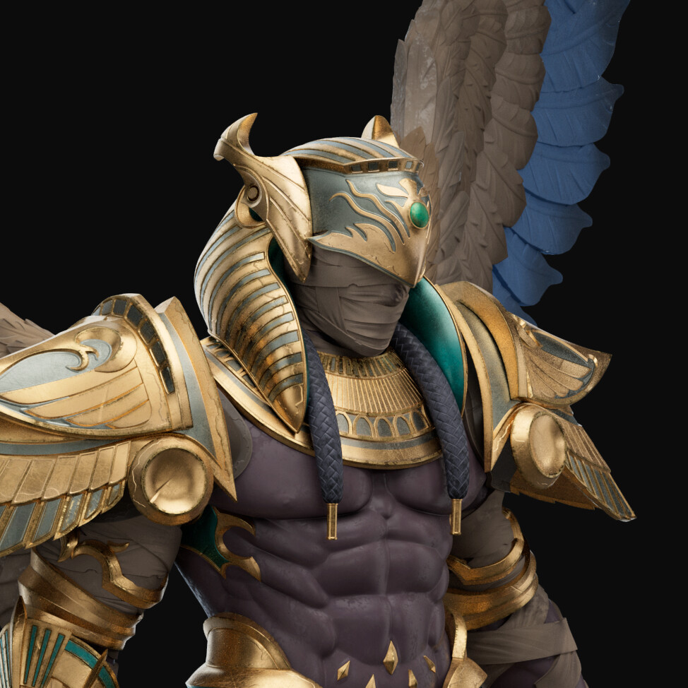 ArtStation - Guardian God HORUS