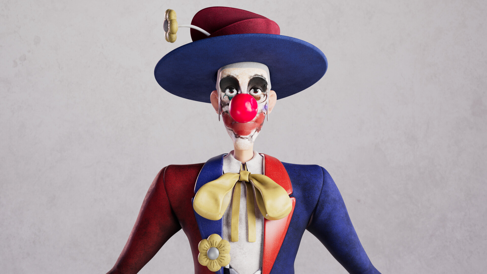 ArtStation - Clown model - GOT YOUR NOSE Short Film