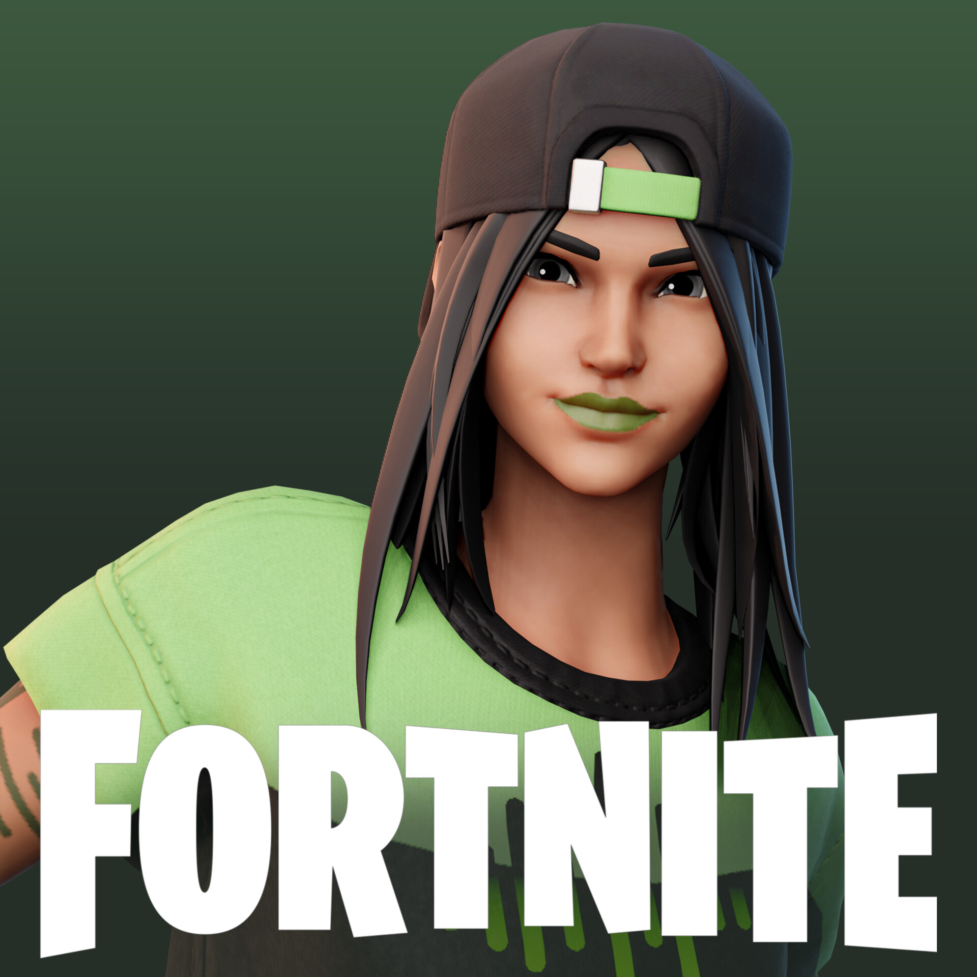 ArtStation - JADE | FORTNITE FAN CONCEPT OUTFIT