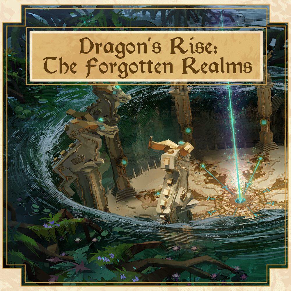 ArtStation - Dragon's Rise: The Forgotten Realms - Entrance