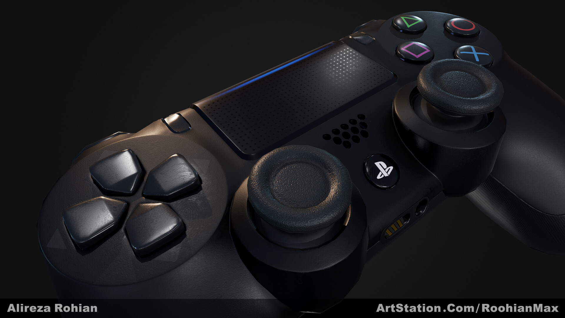 ArtStation - DualShock 4 (Game Ready)