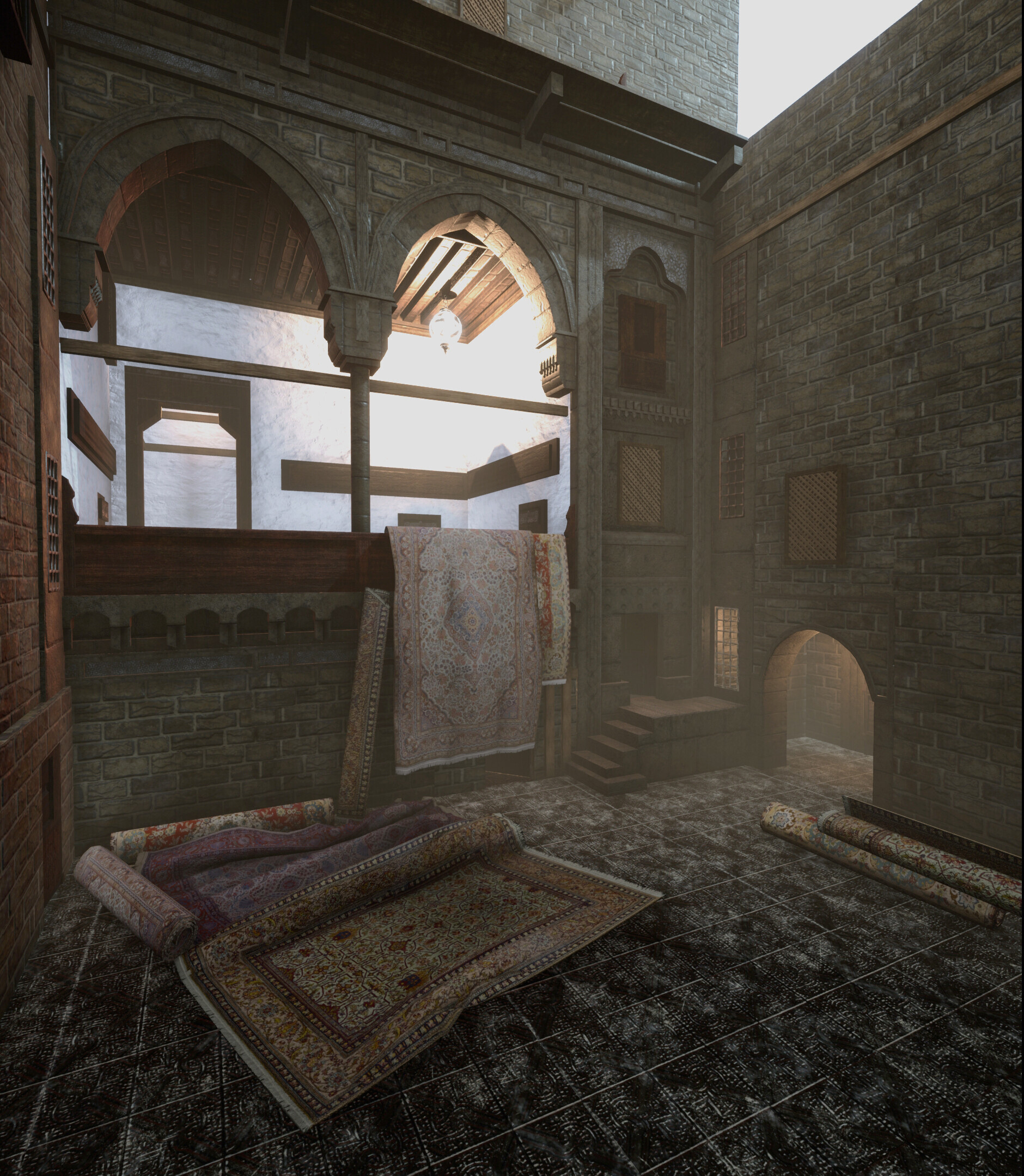 ArtStation - arabic court