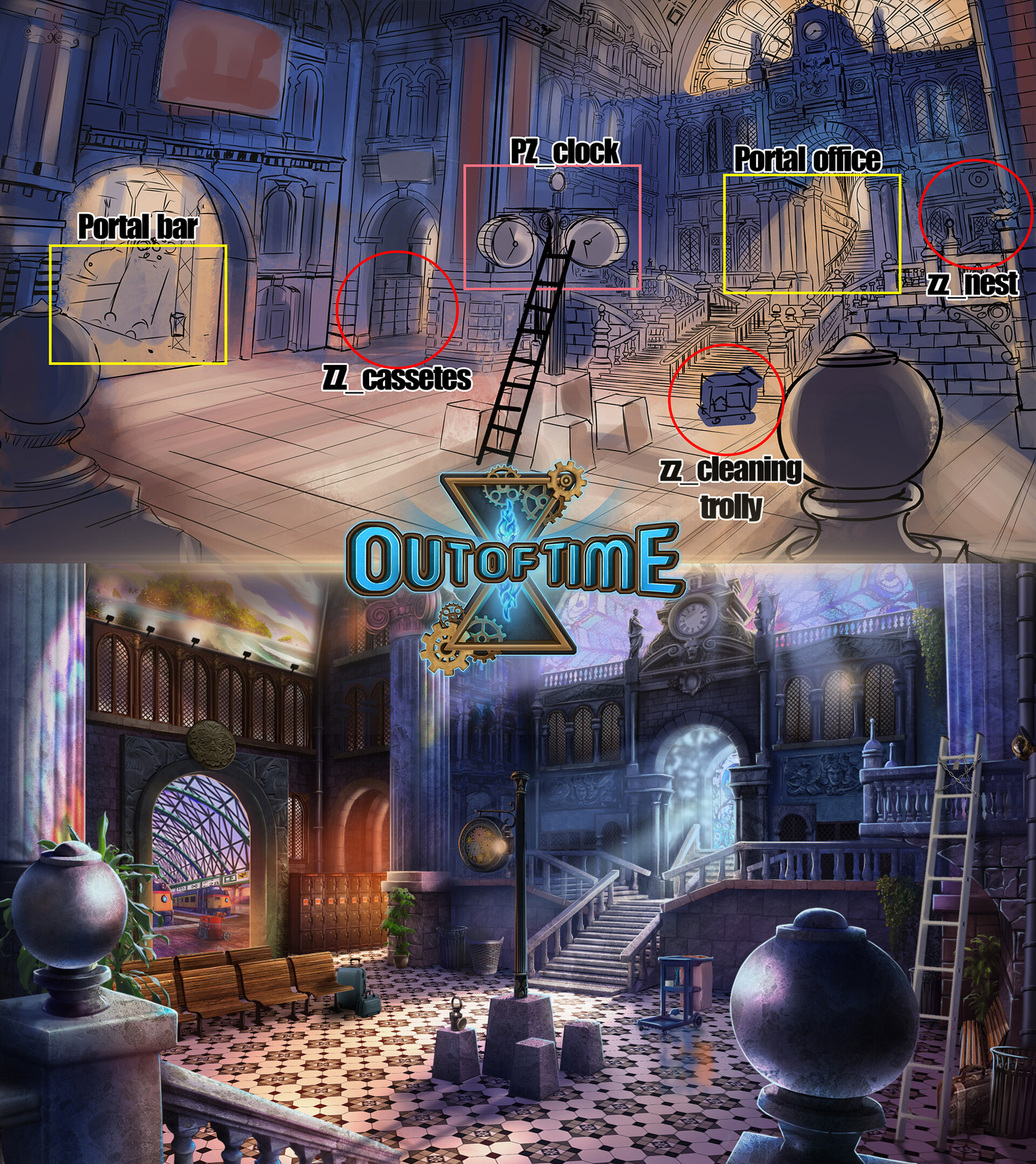 Vladimir Prodanovic - Out of Time from concept to scene