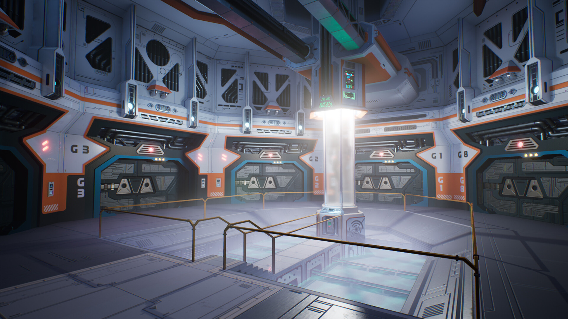ArtStation - Alien Containment Chamber: An Unreal Engine 5 Project