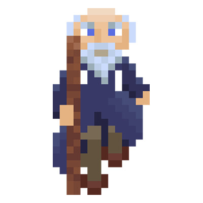 ArtStation - Old Man Sprites - Bad Old Man