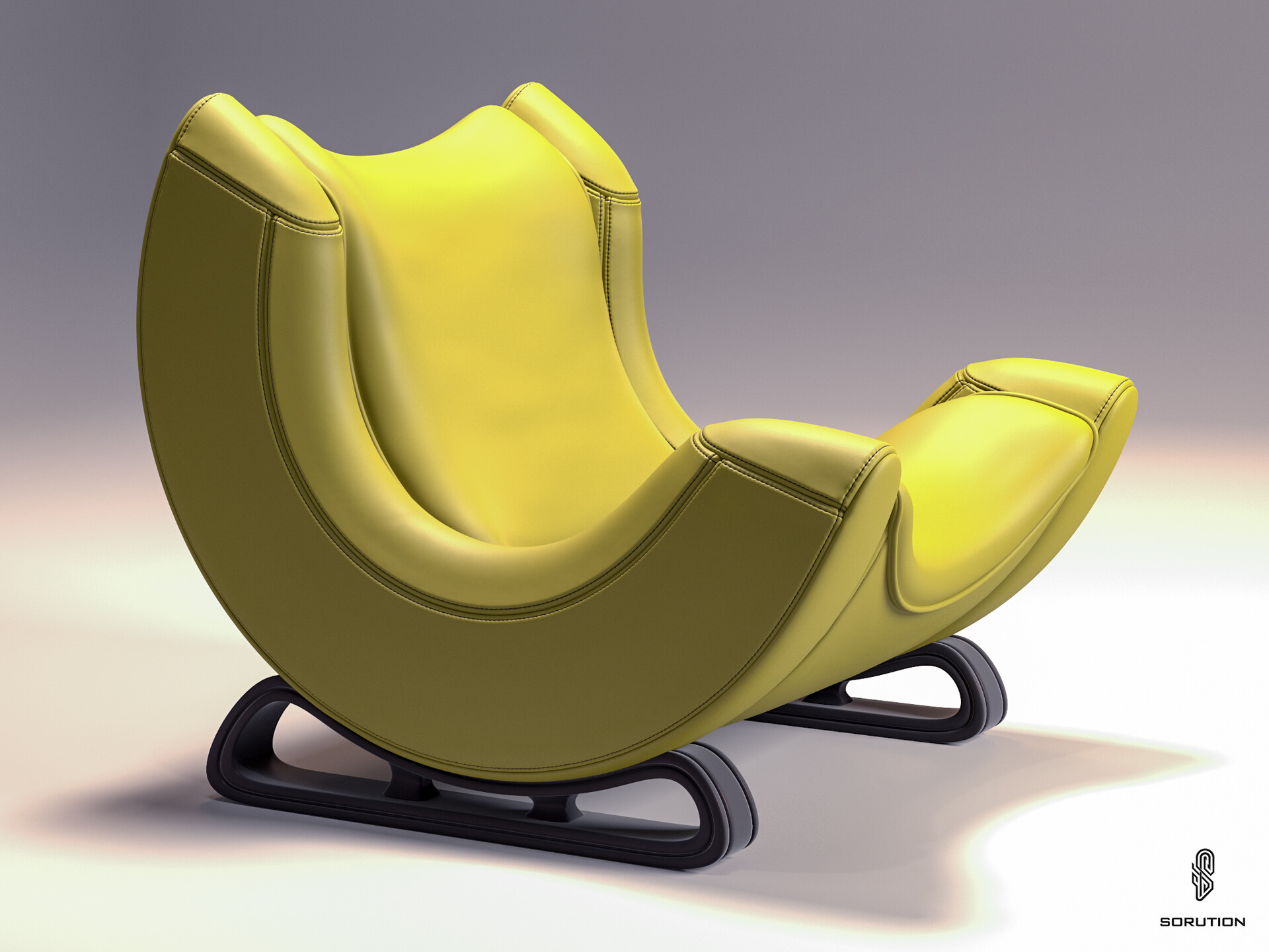 ArtStation - C-Shape Sofa Design