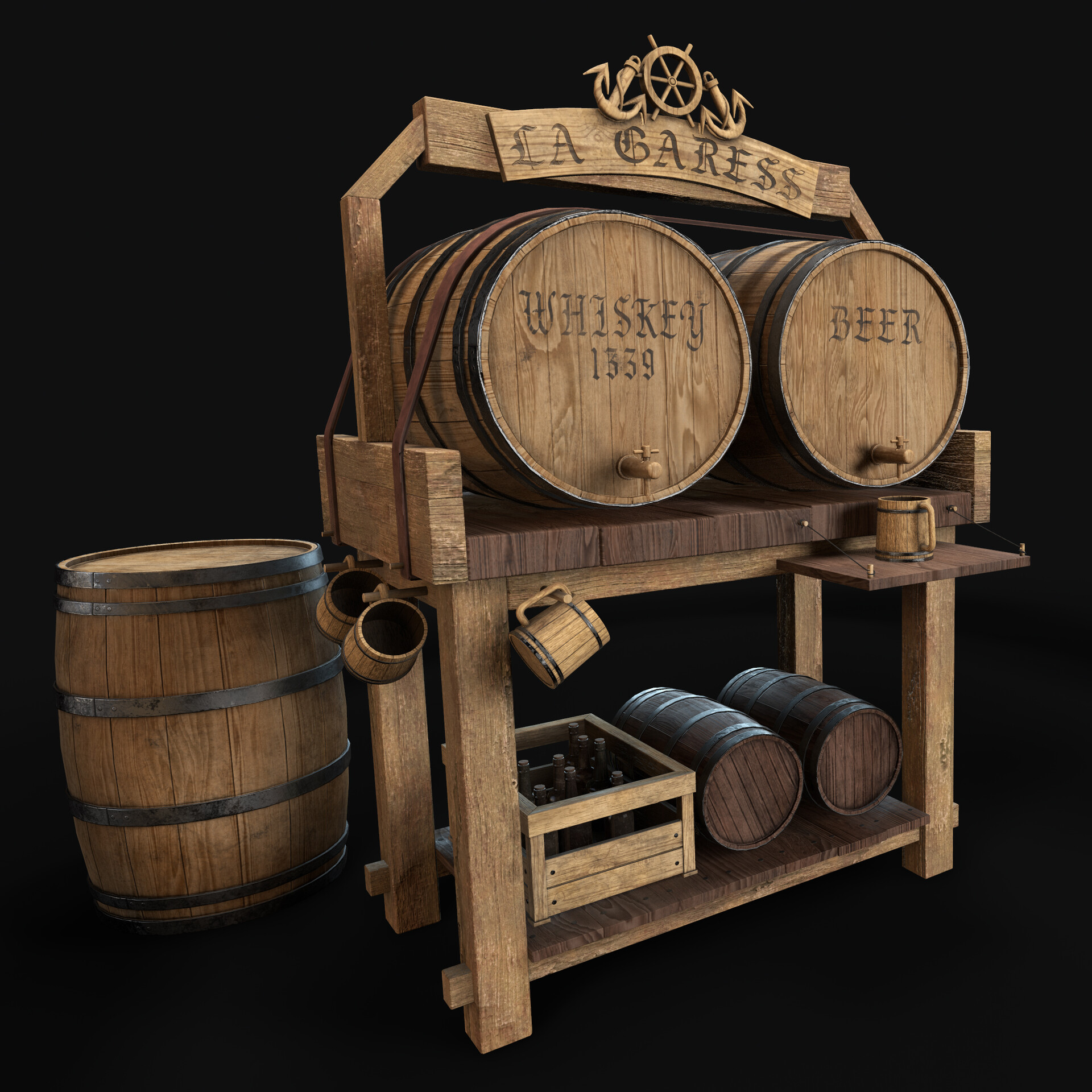 ArtStation - Medieval Pub Props