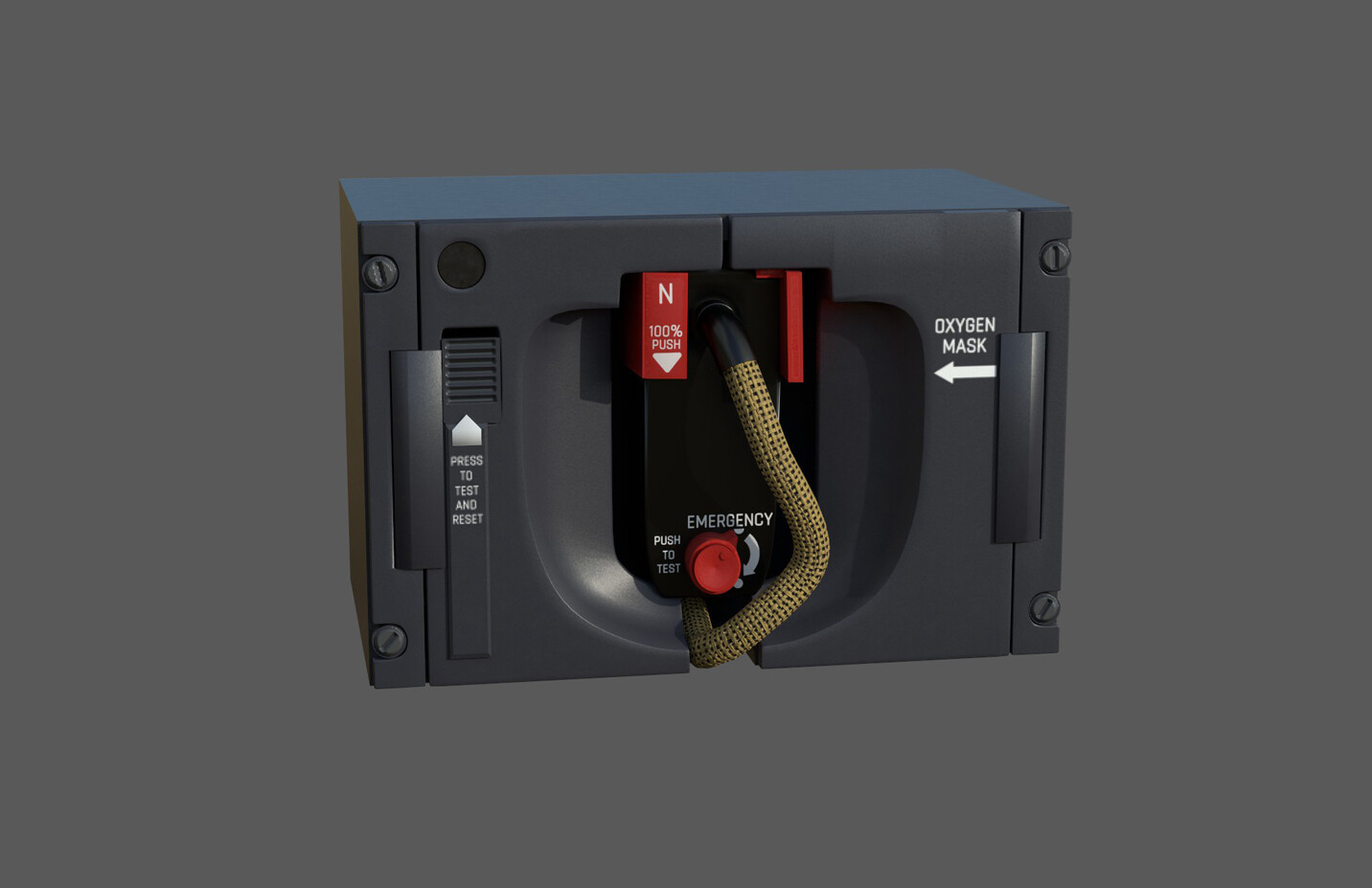 ArtStation - Boeing Flight Crew Oxygen System