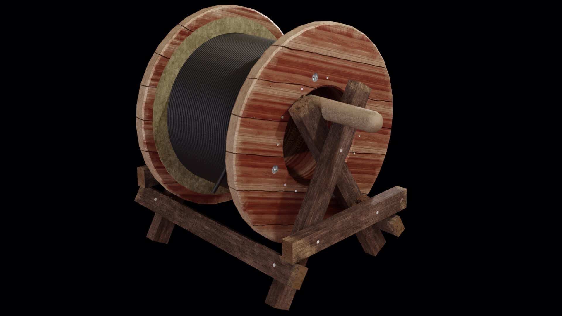 ArtStation - Homemade cable holder