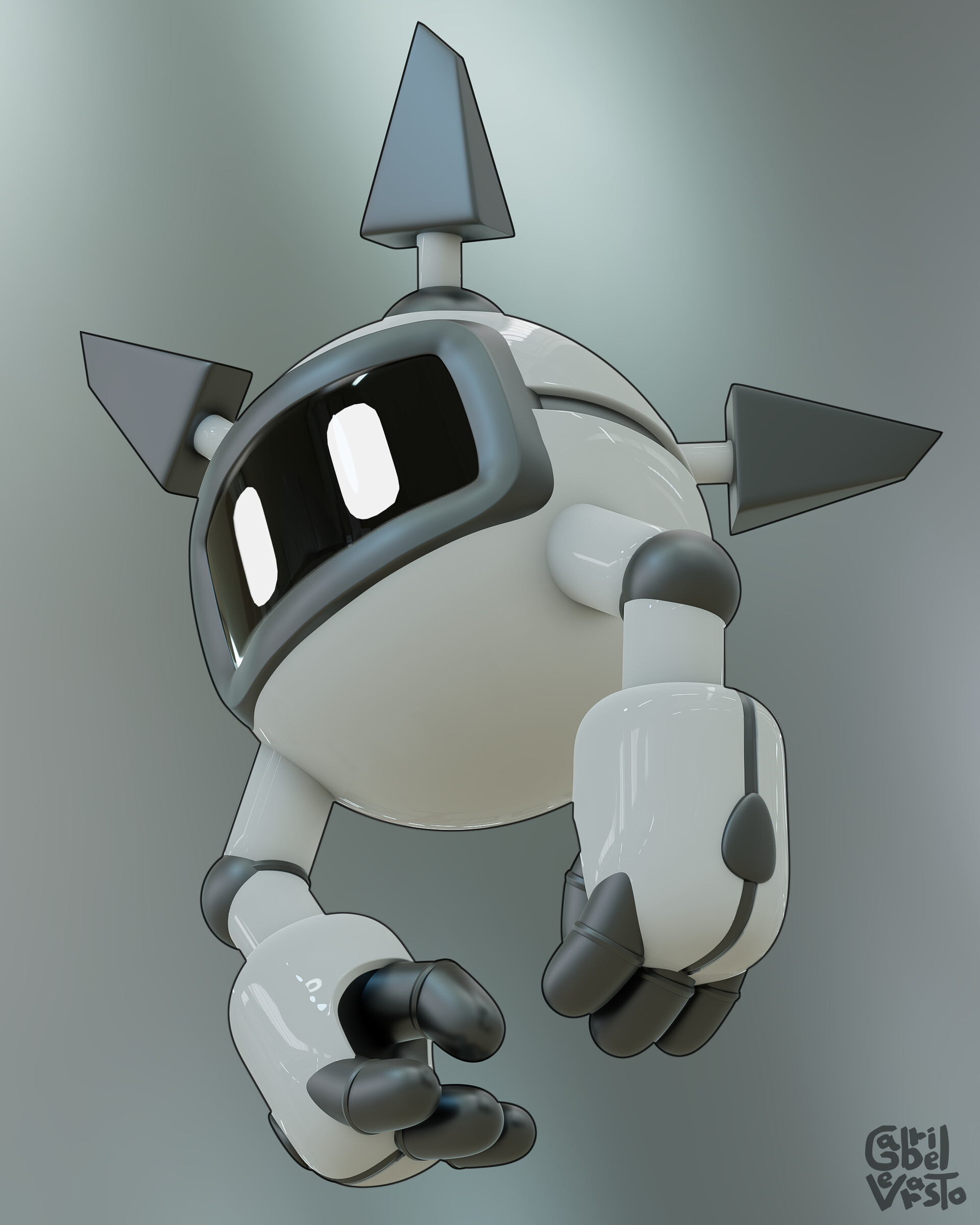 ArtStation - Cute Robot