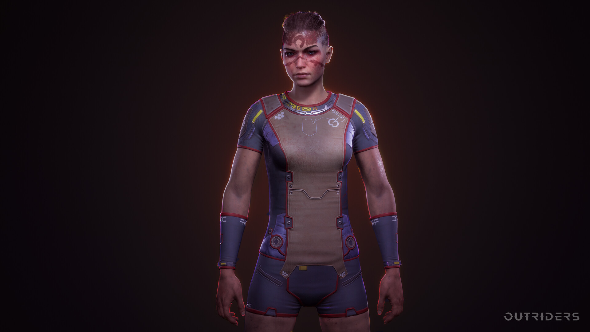 ArtStation - Outriders, female base outfit