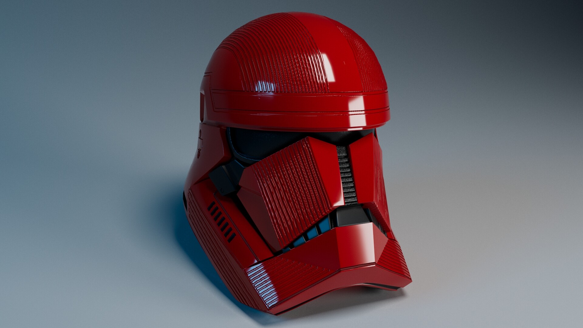 ArtStation - Sith Trooper Helmet 3D model